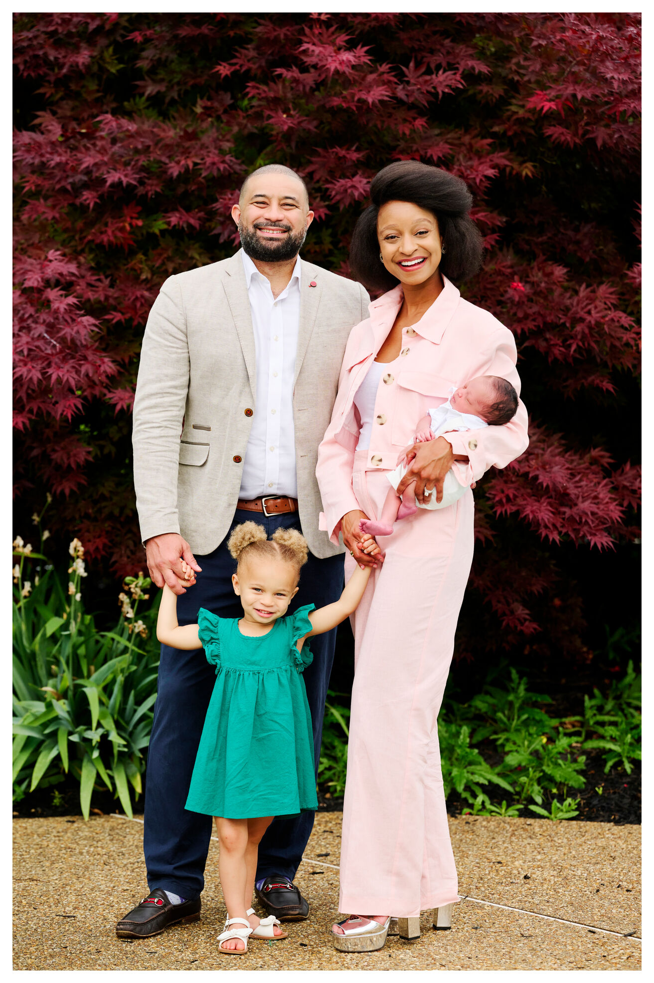 Sydnae And Sean's Family Portrait Session In Loudoun County | Indian ...