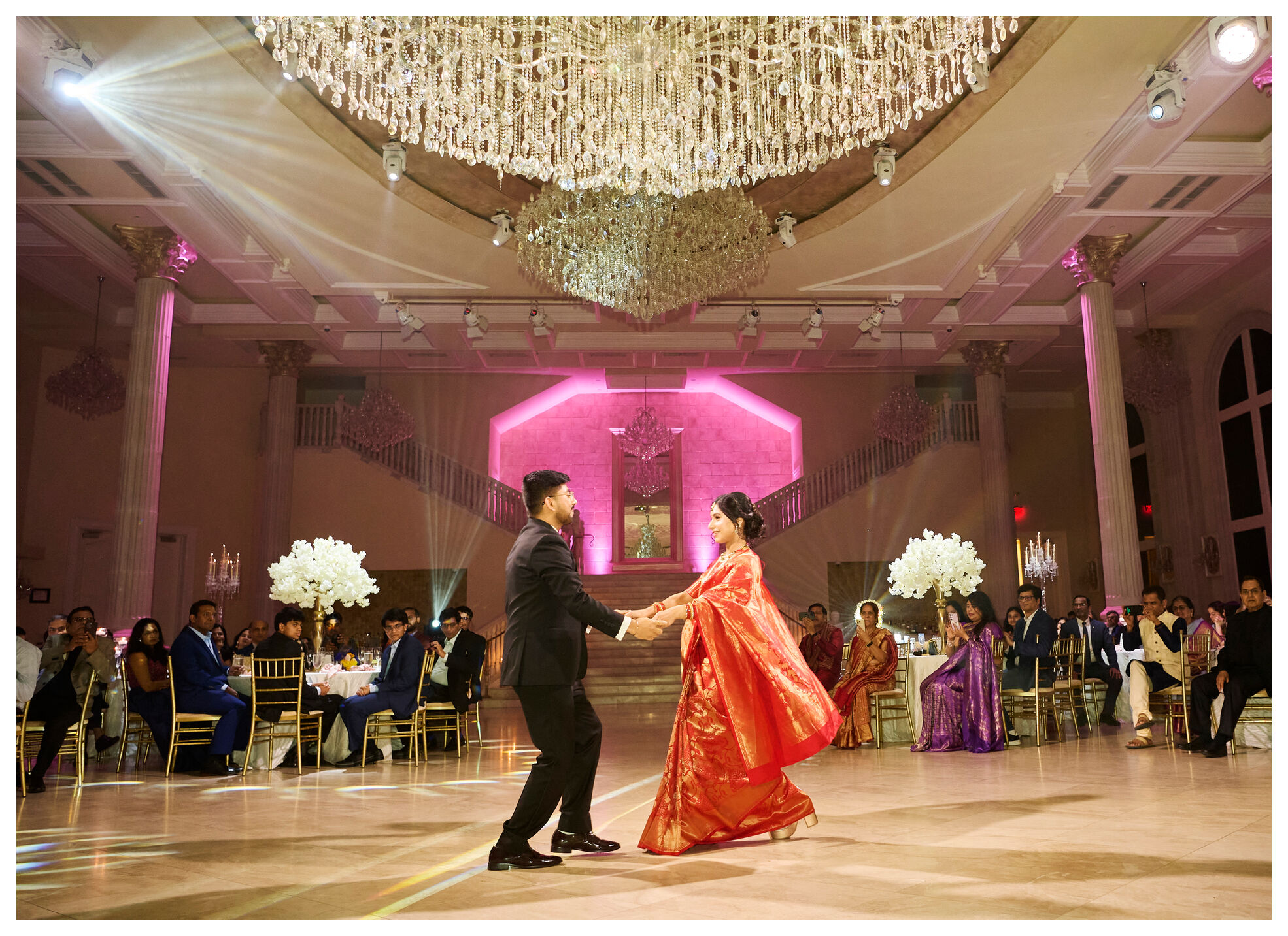 Ria And Manish's At-home Wedding Reception | Bellevue Conference And ...